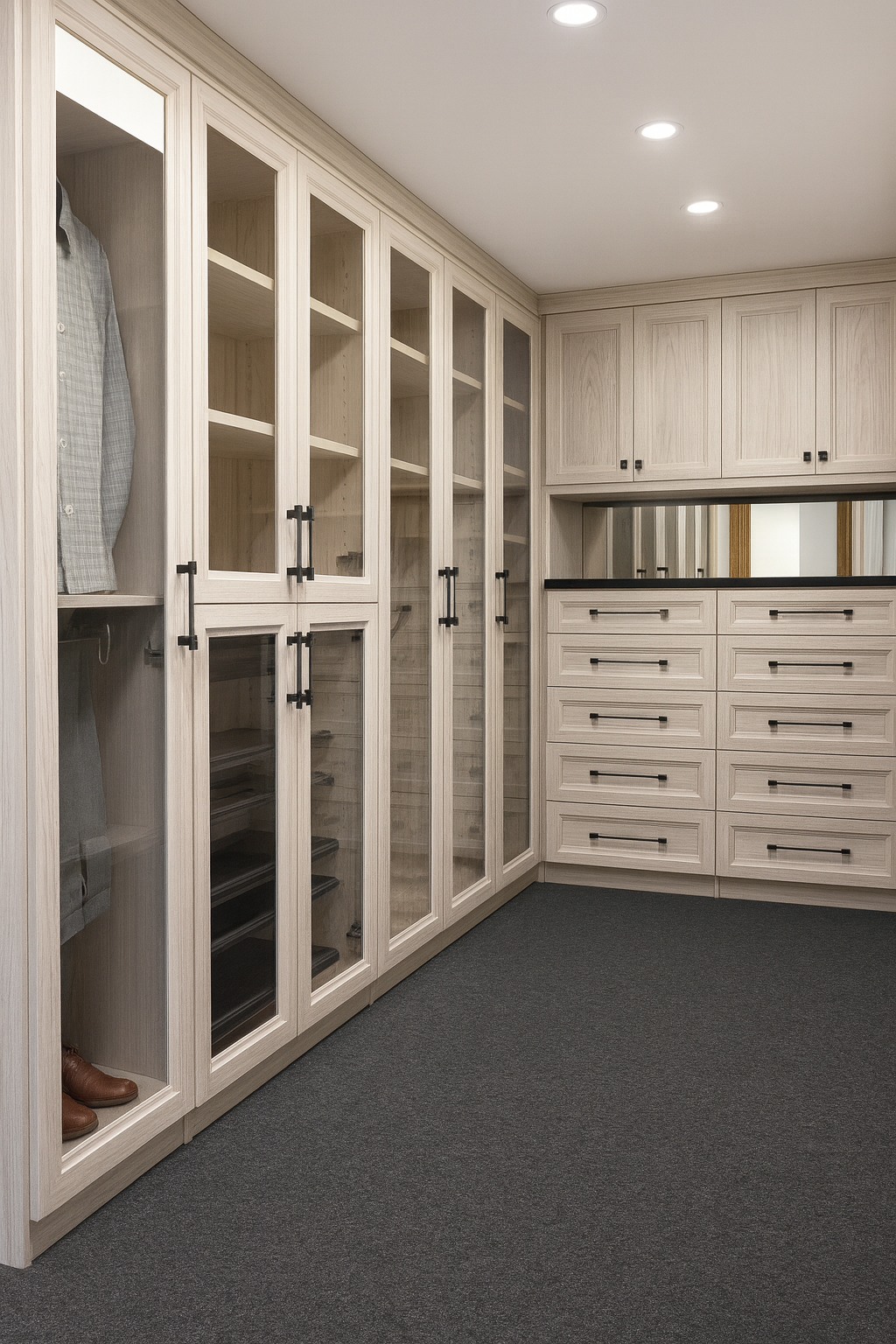 Custom Wardrobes Calgary | Built-In Wall Unit Storage