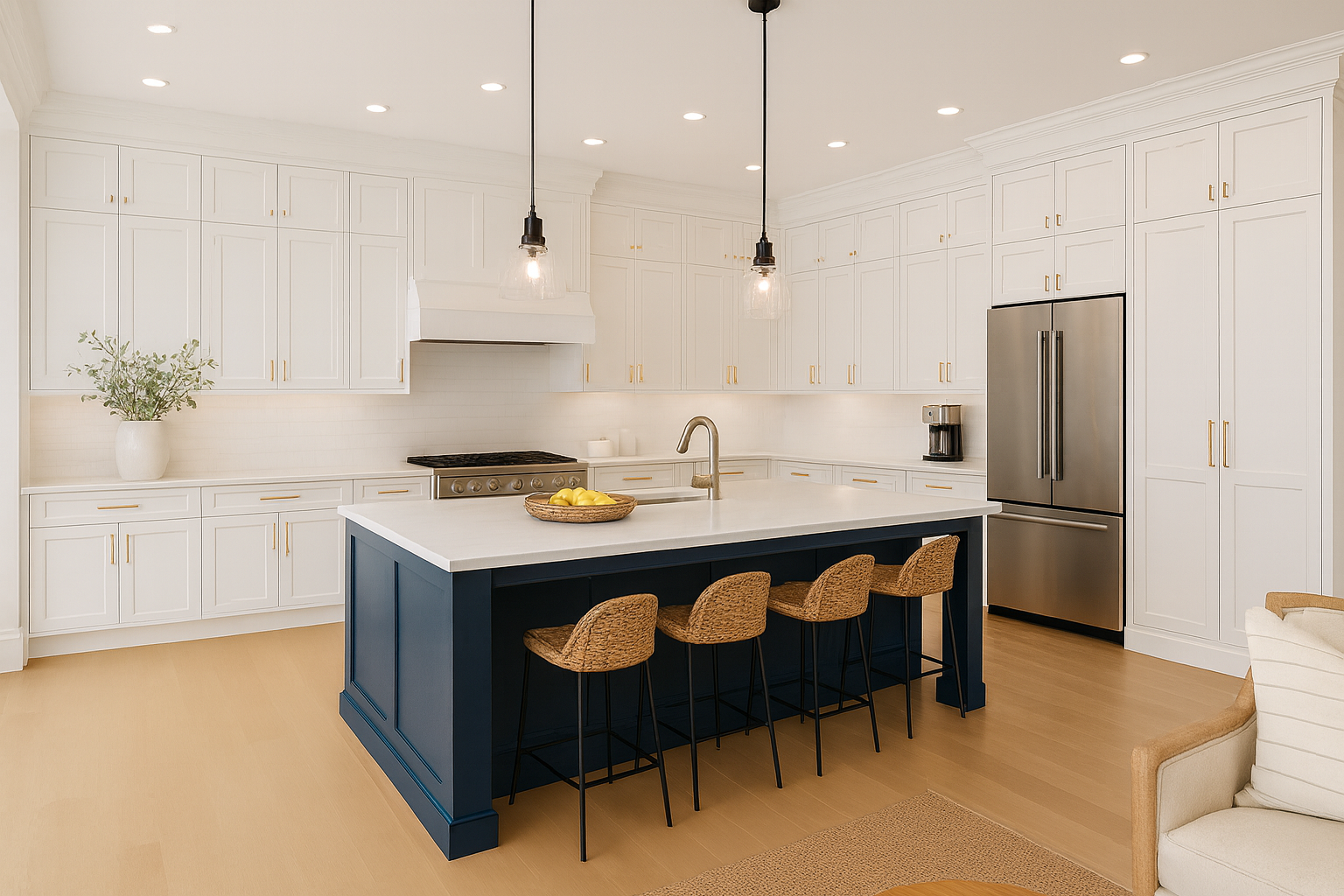Custom Kitchens | Hi-Tech Cabinets & Closets